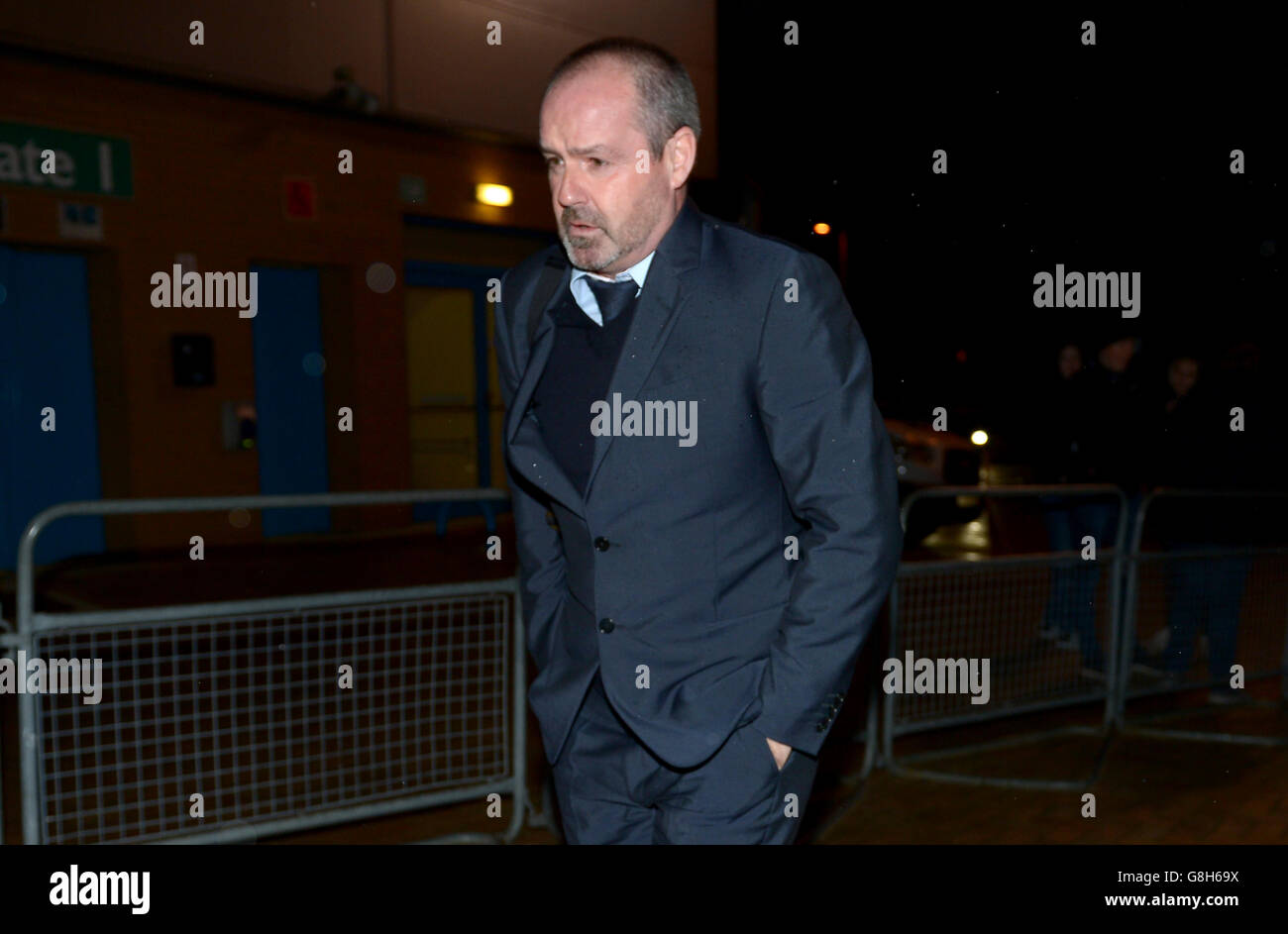 Reading manager Steve Clarke arrives at the Madejski Stadium Stock ...
