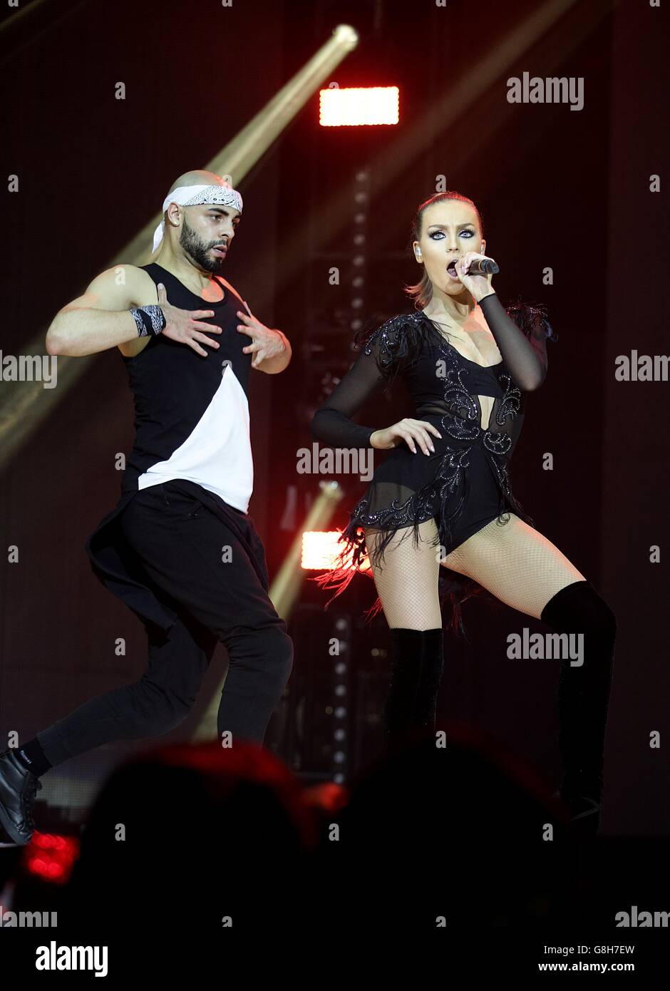 Perrie Edwards of Little Mix performs on stage during the Capital FM ...