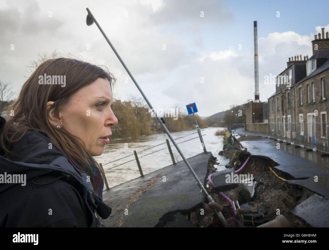 Flooding scotland borders hi-res stock photography and images - Alamy