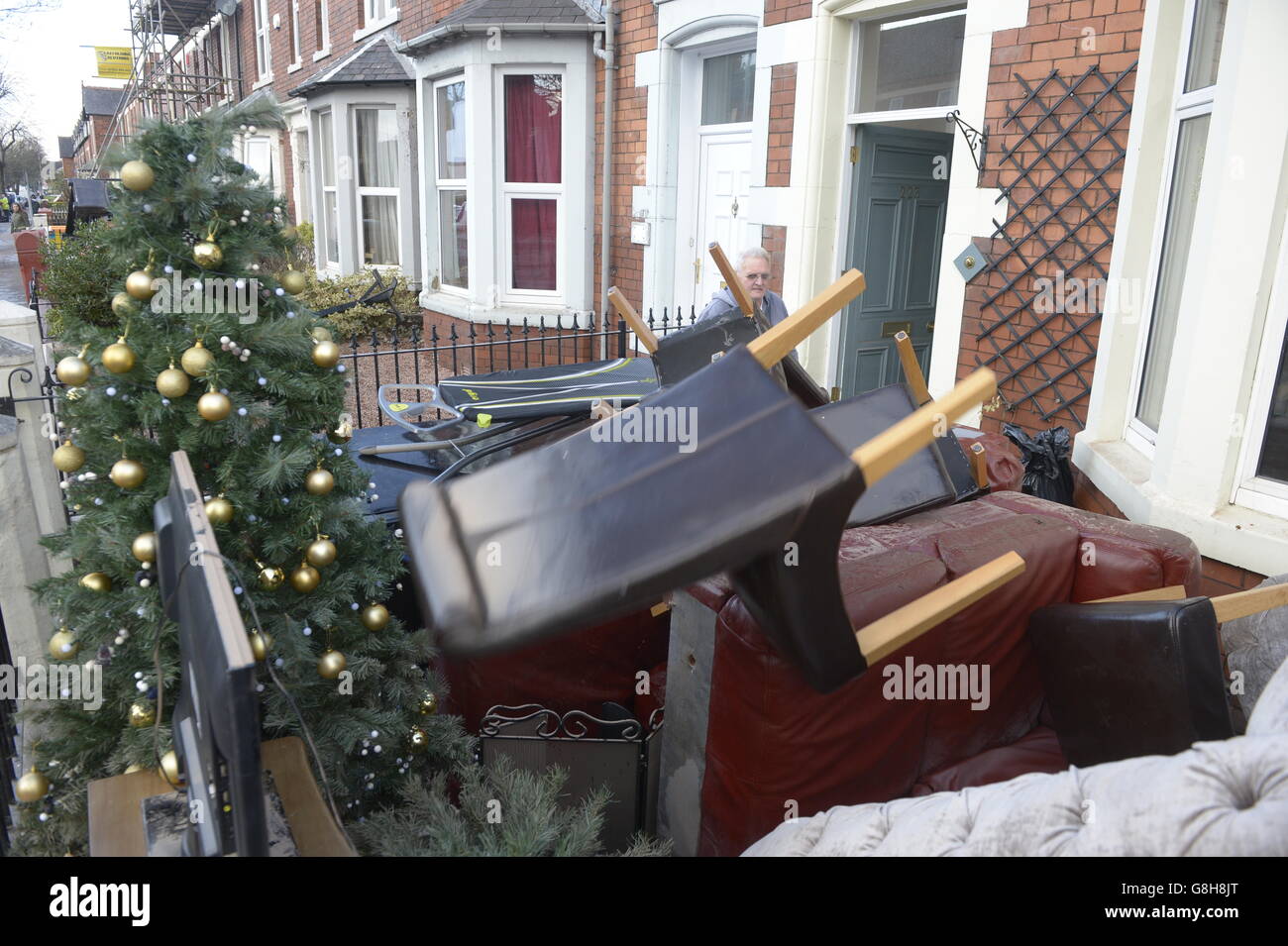 Winter weather Dec 8th 2015 Stock Photo - Alamy