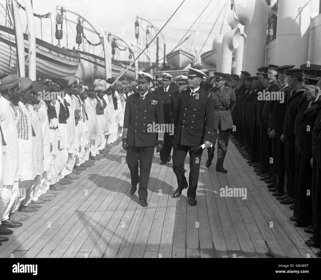 King George V - The Plassey Stock Photo - Alamy