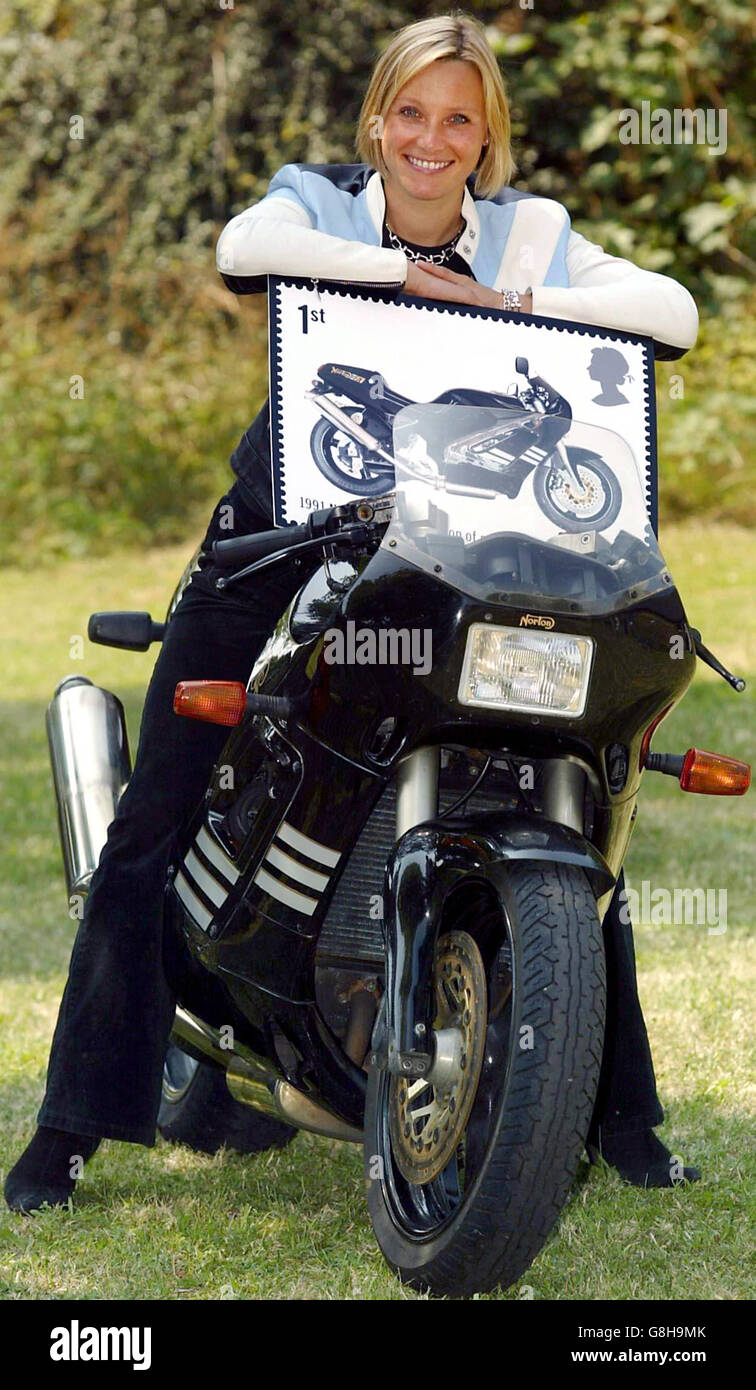 Top gear presenter vicki butler henderson during photocall vicki sits f ...