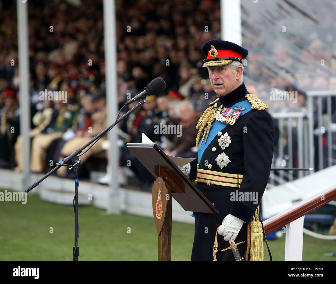 Sovereign's Parade at Sandhurst Stock Photo - Alamy