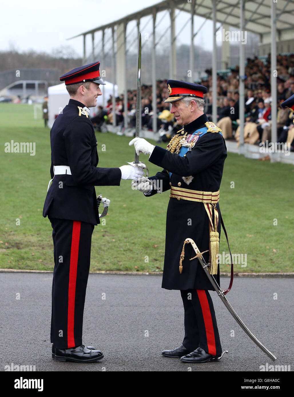 Sovereign's Parade at Sandhurst Stock Photo - Alamy