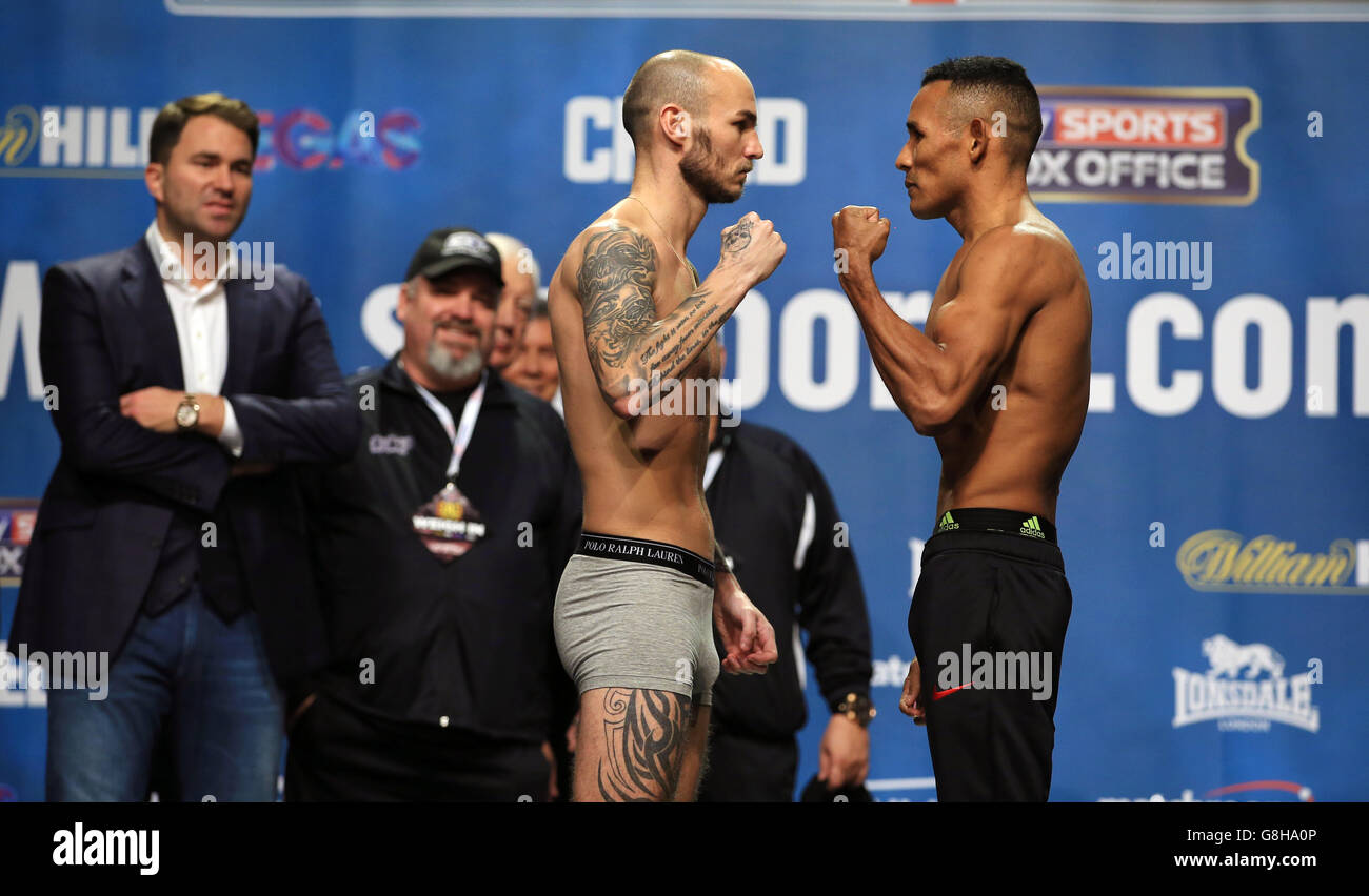 Anthony joshua v dillian whyte weigh in hi-res stock photography and ...