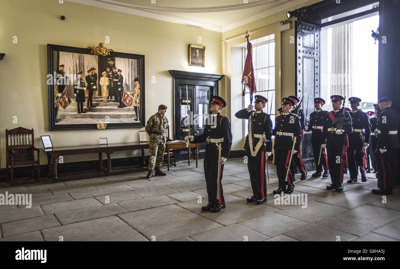 Sovereign's Parade at Sandhurst Stock Photo - Alamy