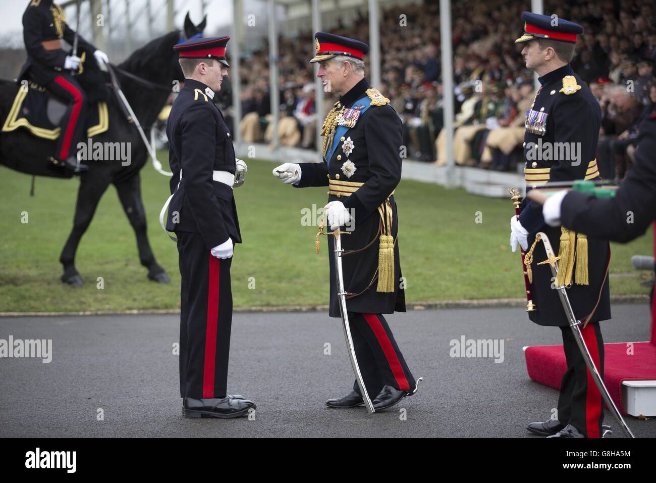 Sovereign's Parade at Sandhurst Stock Photo - Alamy