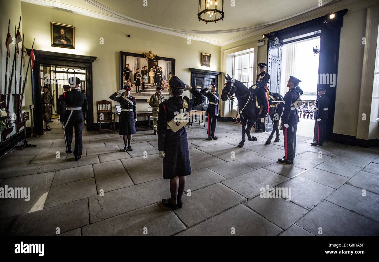Sovereign's Parade at Sandhurst Stock Photo - Alamy