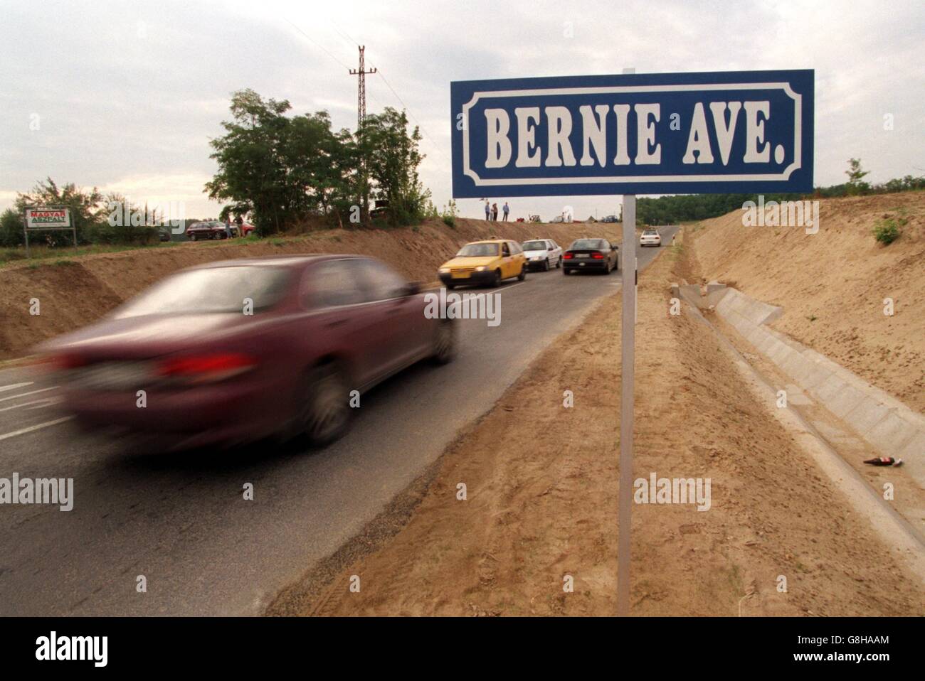 Bernie Avenue named after the Formula One boss Bernie Ecclestone at the ...