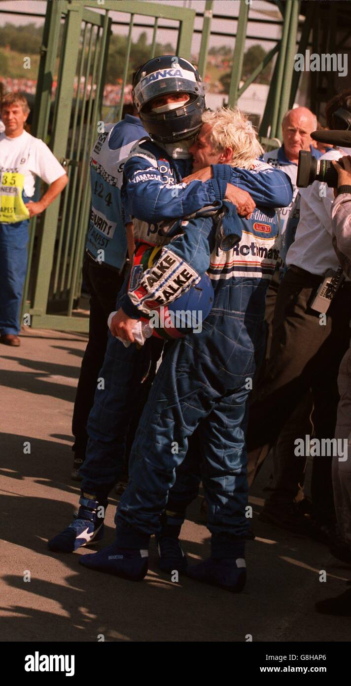 Damon hill jacques villeneuve hi-res stock photography and images - Alamy