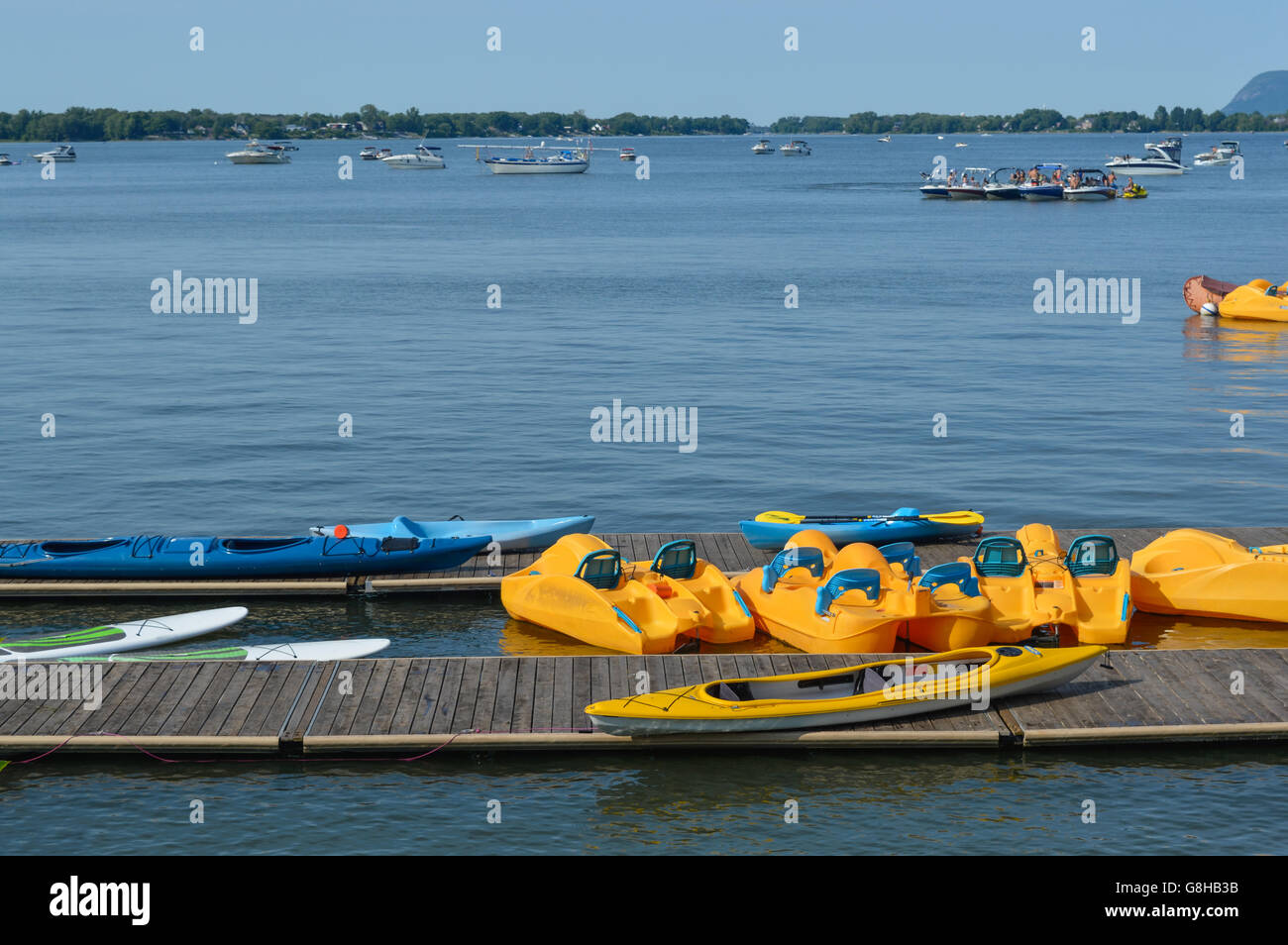 Human powered pedalo hi-res stock photography and images - Alamy