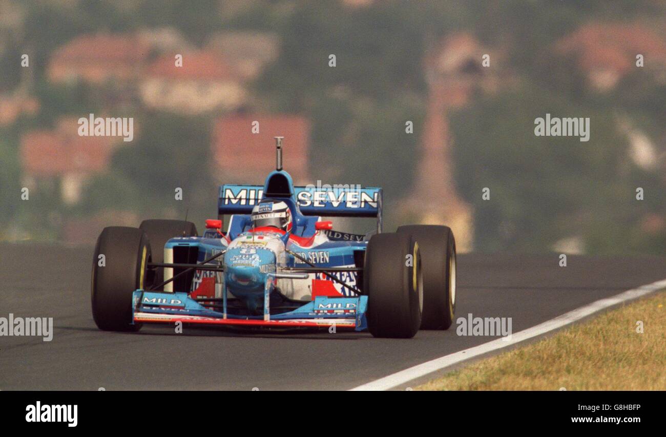 Motor Racing - Hugarian Grand Prix. Gerhard Berger Stock Photo - Alamy