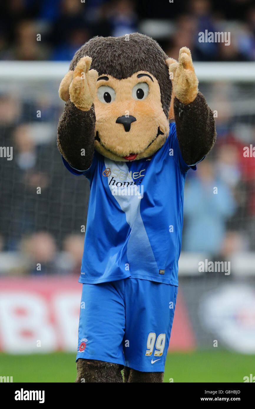 Hangus the monkey hartlepool united mascot hi-res stock photography and ...