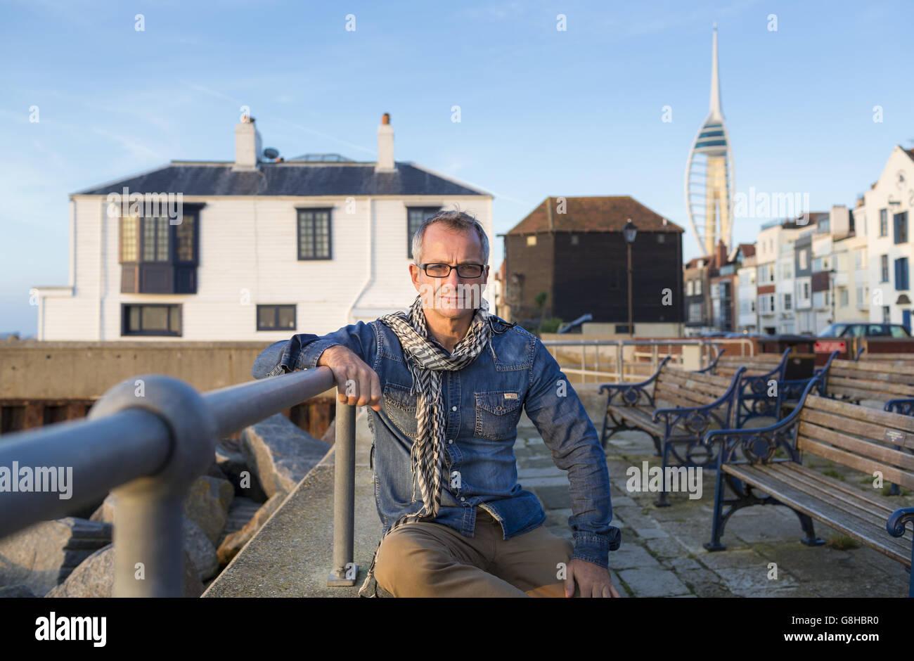 Mike Rosa, from London who has fought against IS in Syria. Pictured in ...