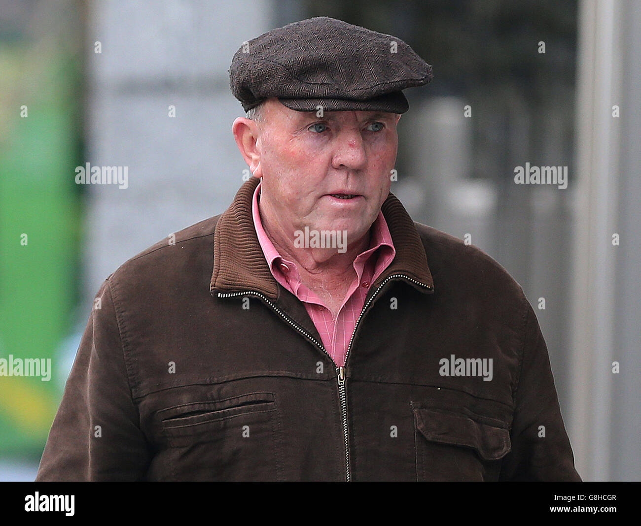 Arrives at the non jury special criminal court in dublin hi-res stock ...