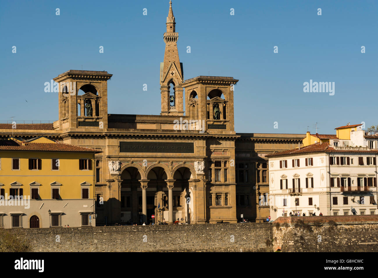 Florence National Library (Biblioteca Nazionale Centrale), Italy Stock ...