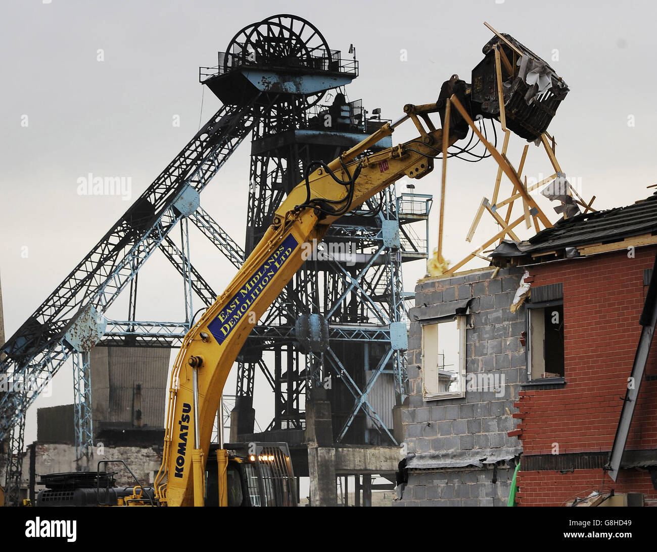 Hatfield Colliery dispute Stock Photo - Alamy