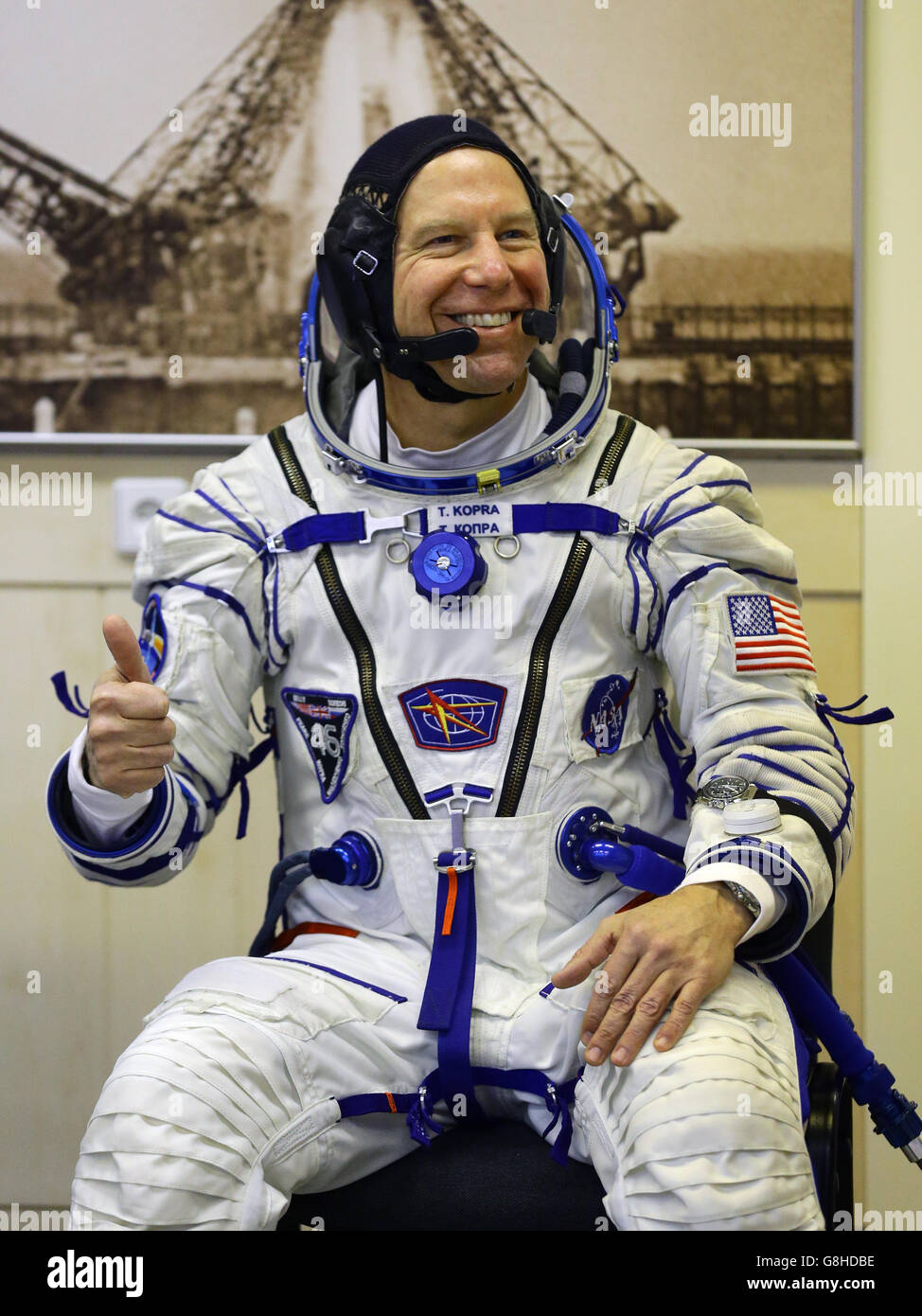 British astronaut Tim Peake Stock Photo - Alamy