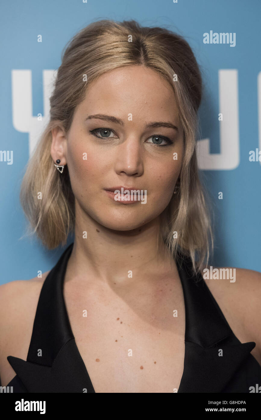 Jennifer Lawrence attends a special screening of Joy, at the Ham Yard ...