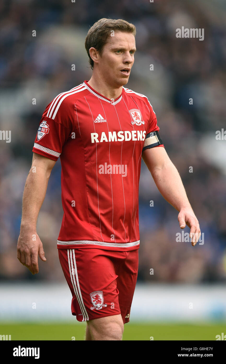 Middlesbroughs Grant Leadbitter High Resolution Stock Photography and ...