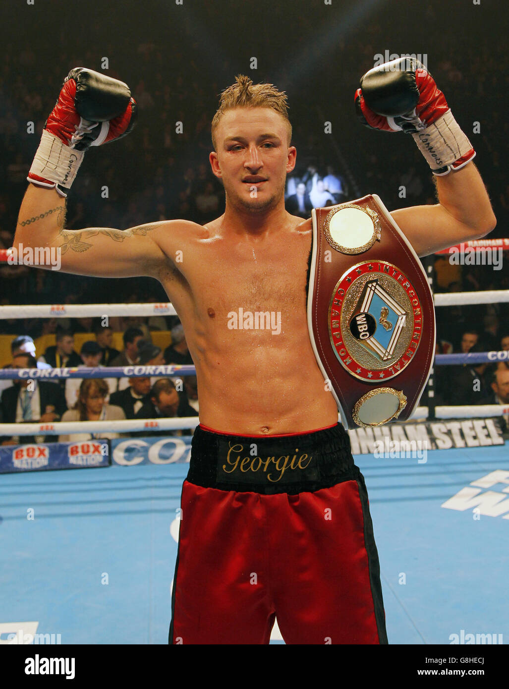 Boxing - Manchester Arena Stock Photo - Alamy