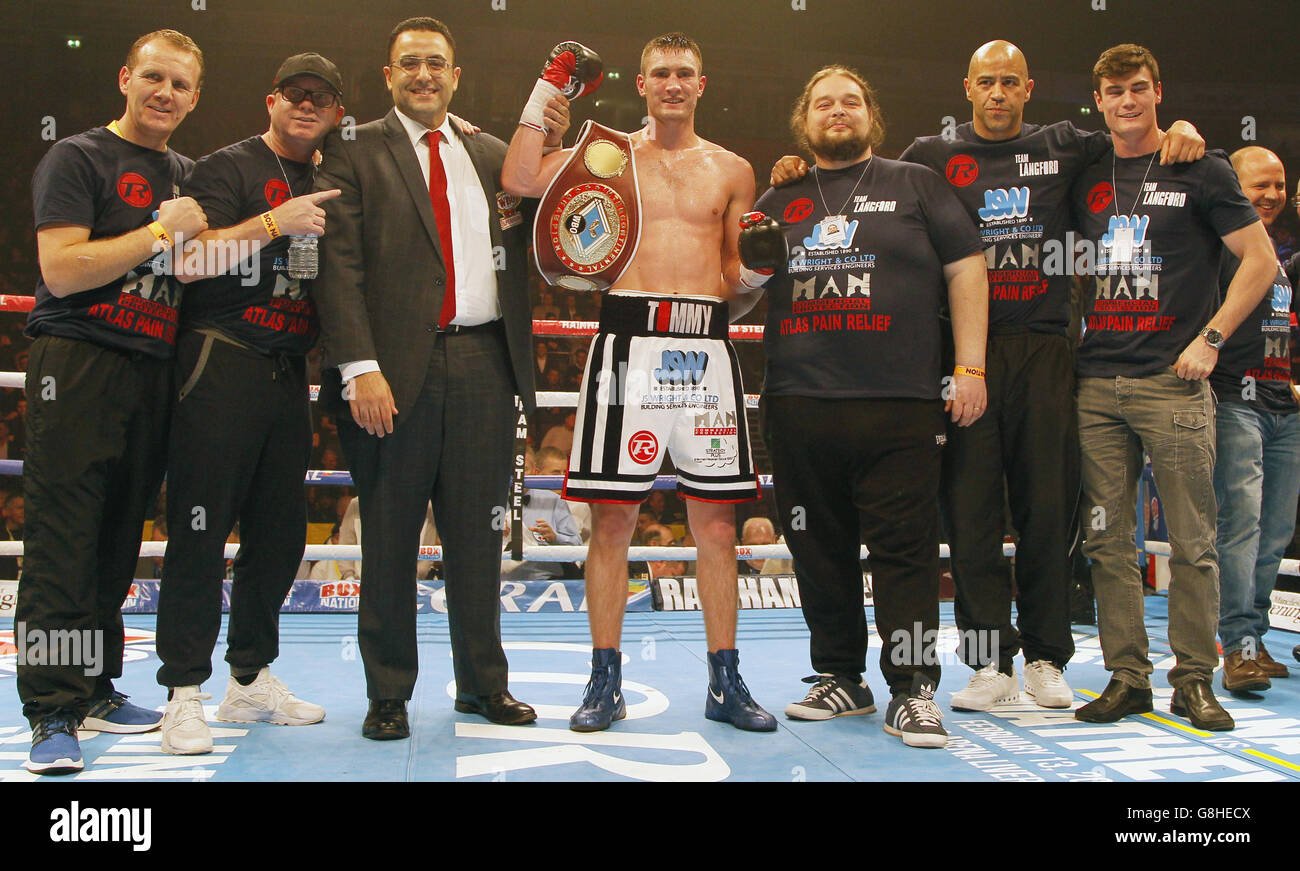 Boxing - Manchester Arena Stock Photo - Alamy
