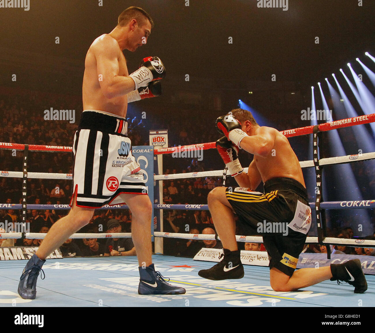 Boxing - Manchester Arena Stock Photo - Alamy