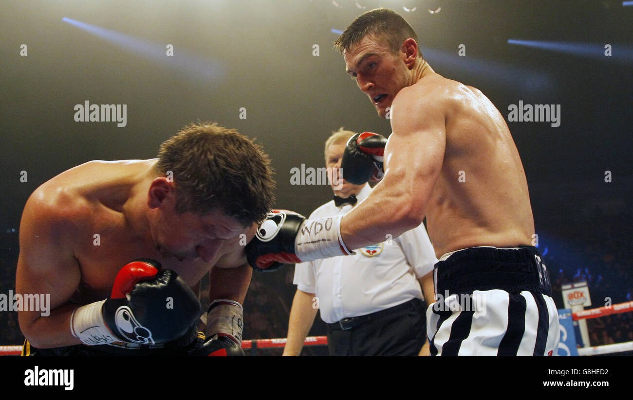 Boxing - Manchester Arena Stock Photo - Alamy