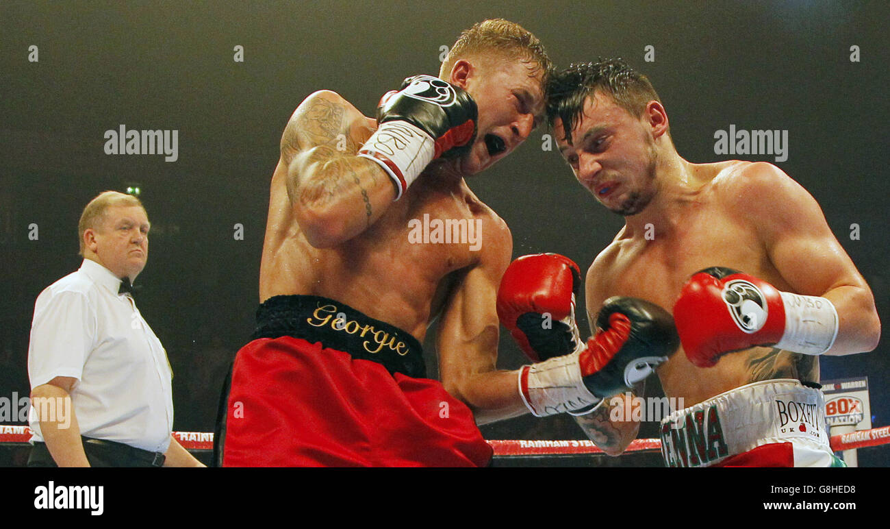 Boxing - Manchester Arena Stock Photo - Alamy