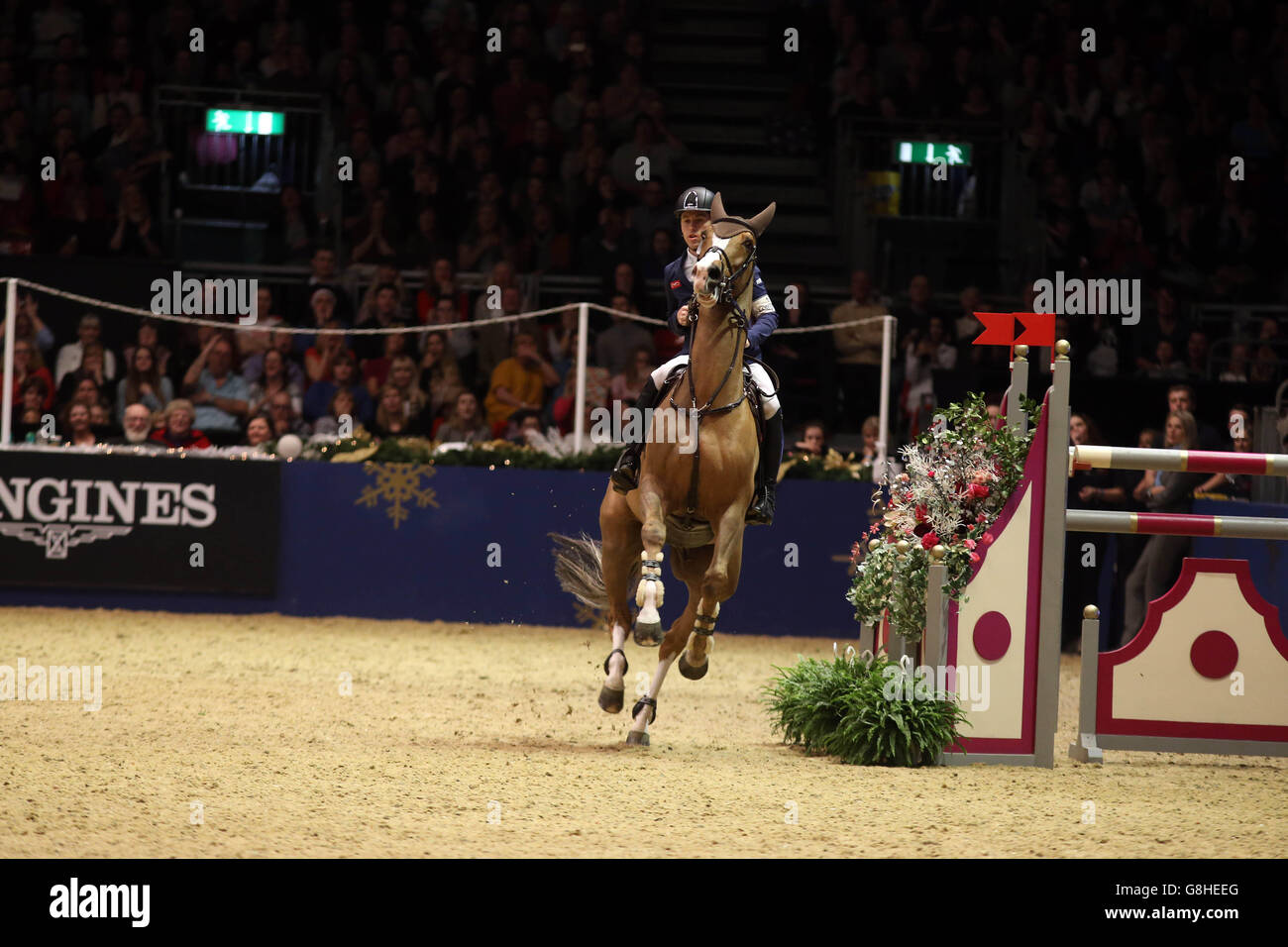 Great Britain's Scott Brash riding Hello Forever competes in the ...