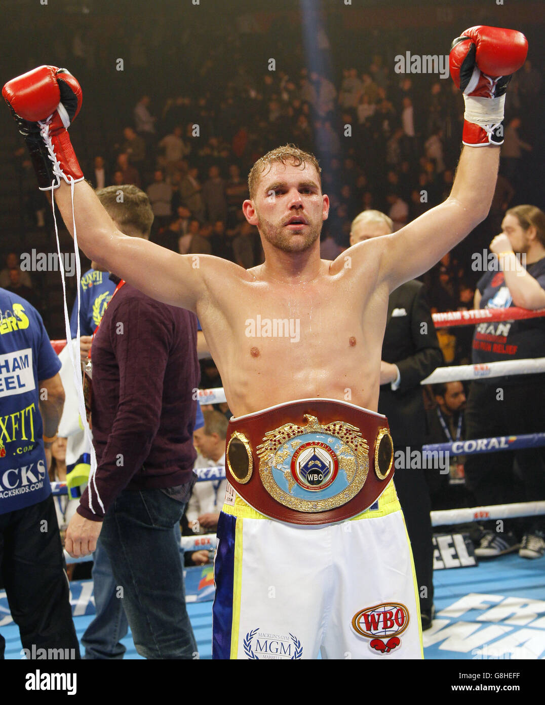Boxing - Manchester Arena Stock Photo - Alamy