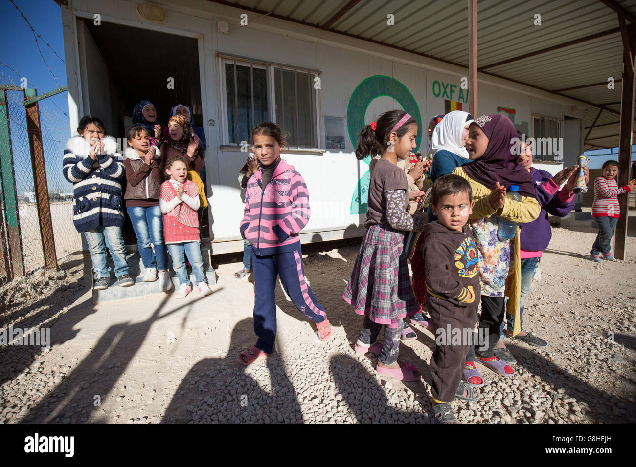 Migrant camp facility hi-res stock photography and images - Alamy