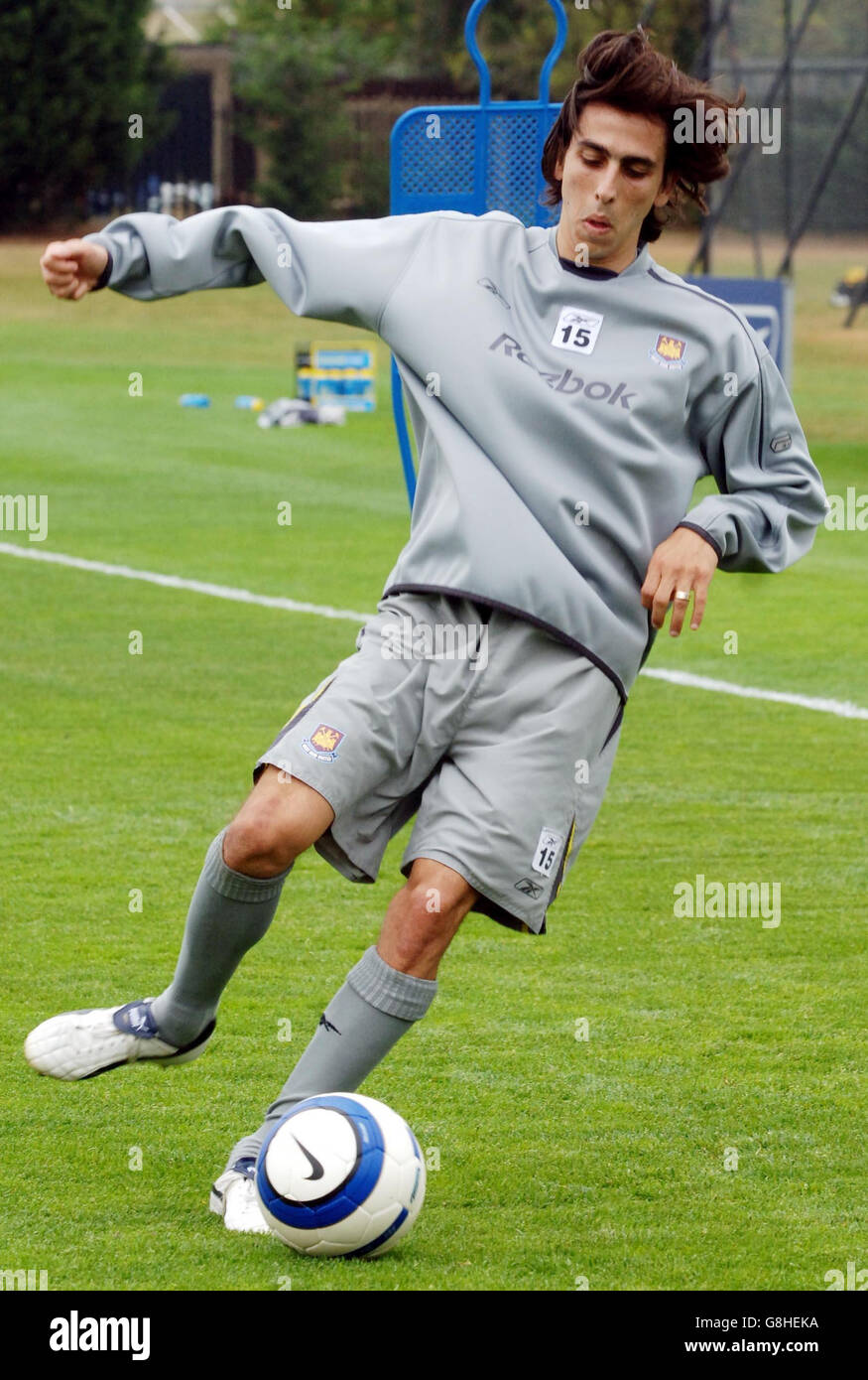 Soccer west ham new signing chadwell heath training ground hi-res stock ...