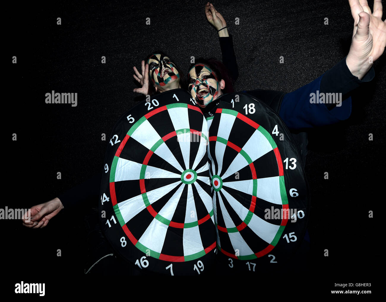 Darts fans during day four of the William Hill PDC World Championship ...