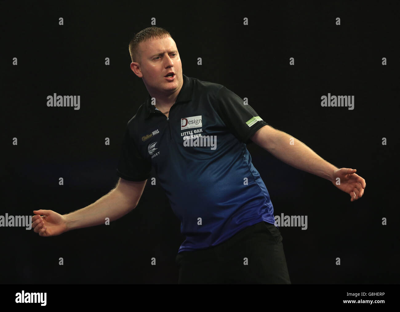 Joe Murnan during day four of the William Hill PDC World Championship ...