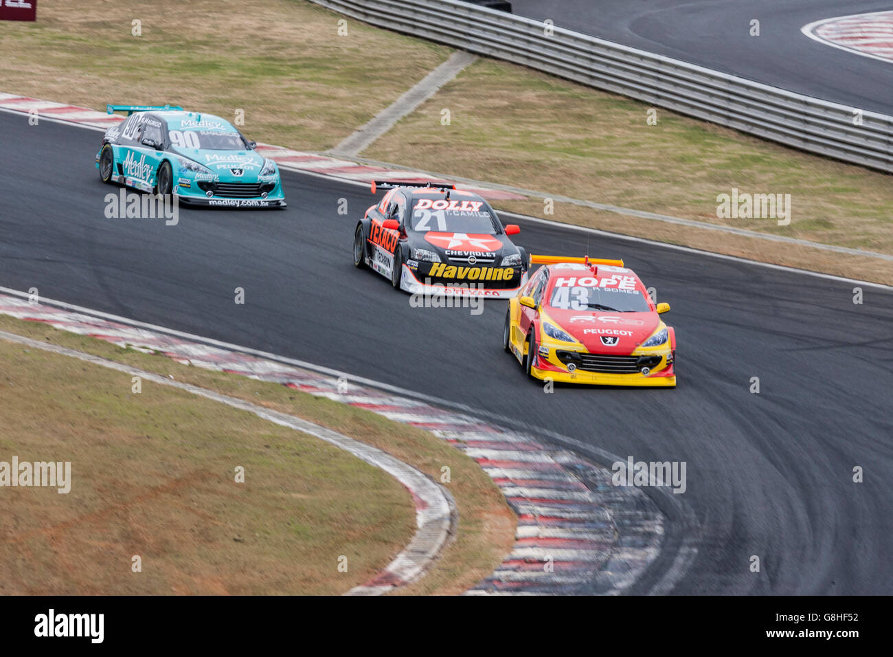Racing Stock Car Interlagos Brazil Stock Photo - Alamy