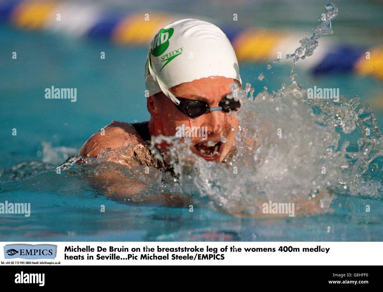 European Swimming Championships,Sevilla-Womens 400m medley. Michelle De ...