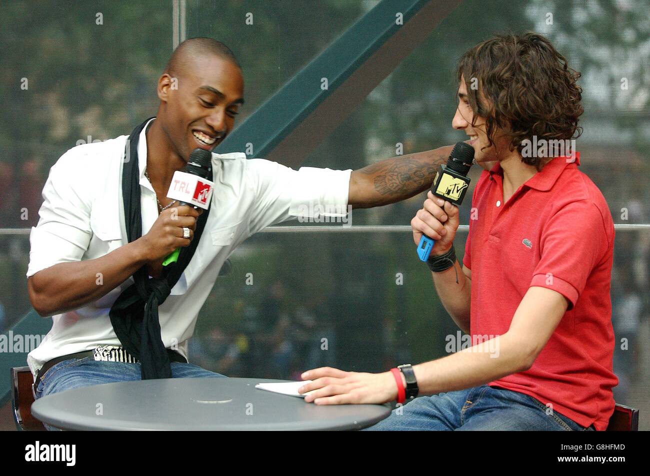 MTV's TRL - Total Request Live Stock Photo - Alamy