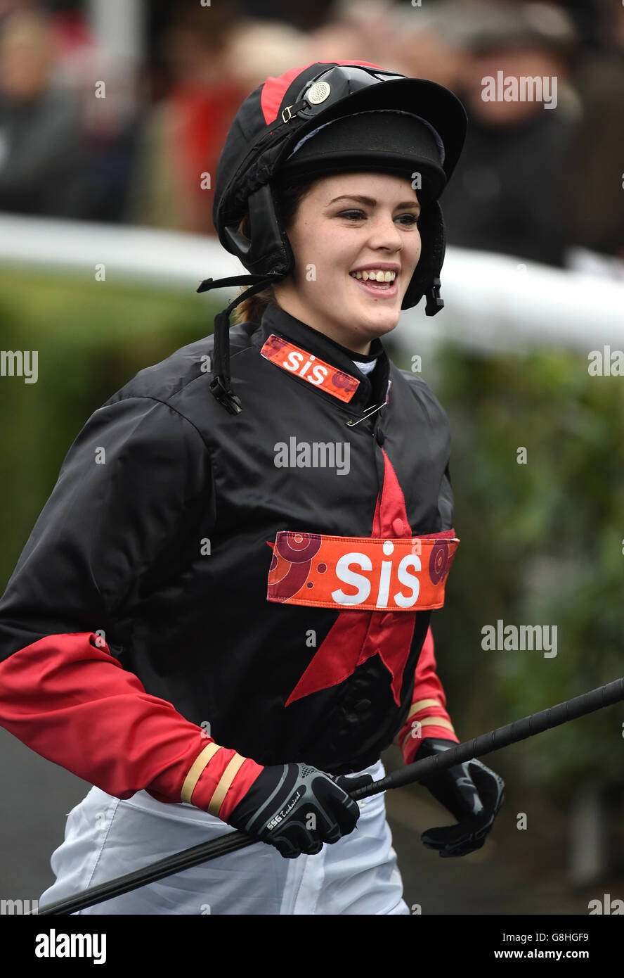 Horse jockey lizzie kelly hi-res stock photography and images - Alamy