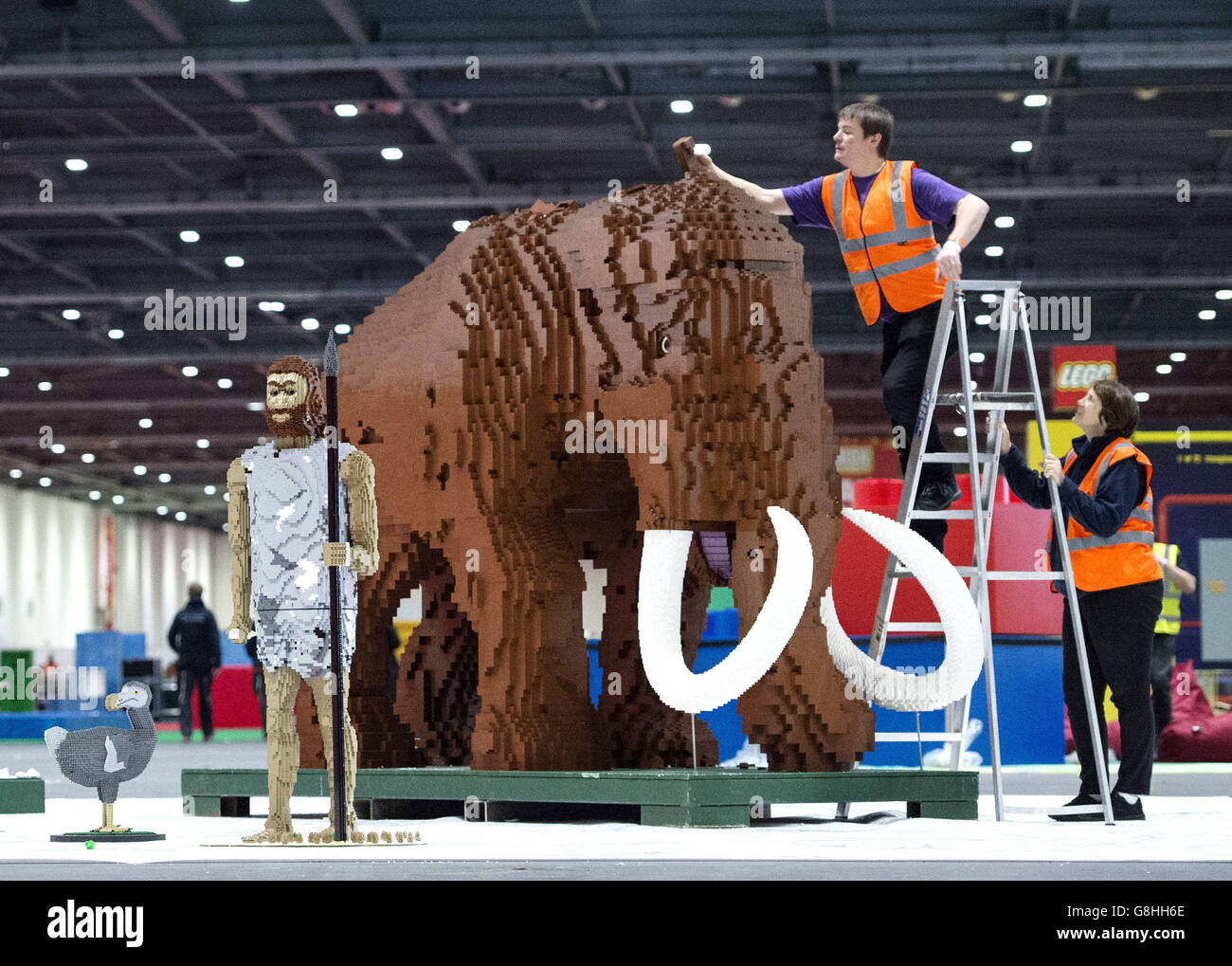 Brick 2015 Lego show - Excel London Stock Photo - Alamy