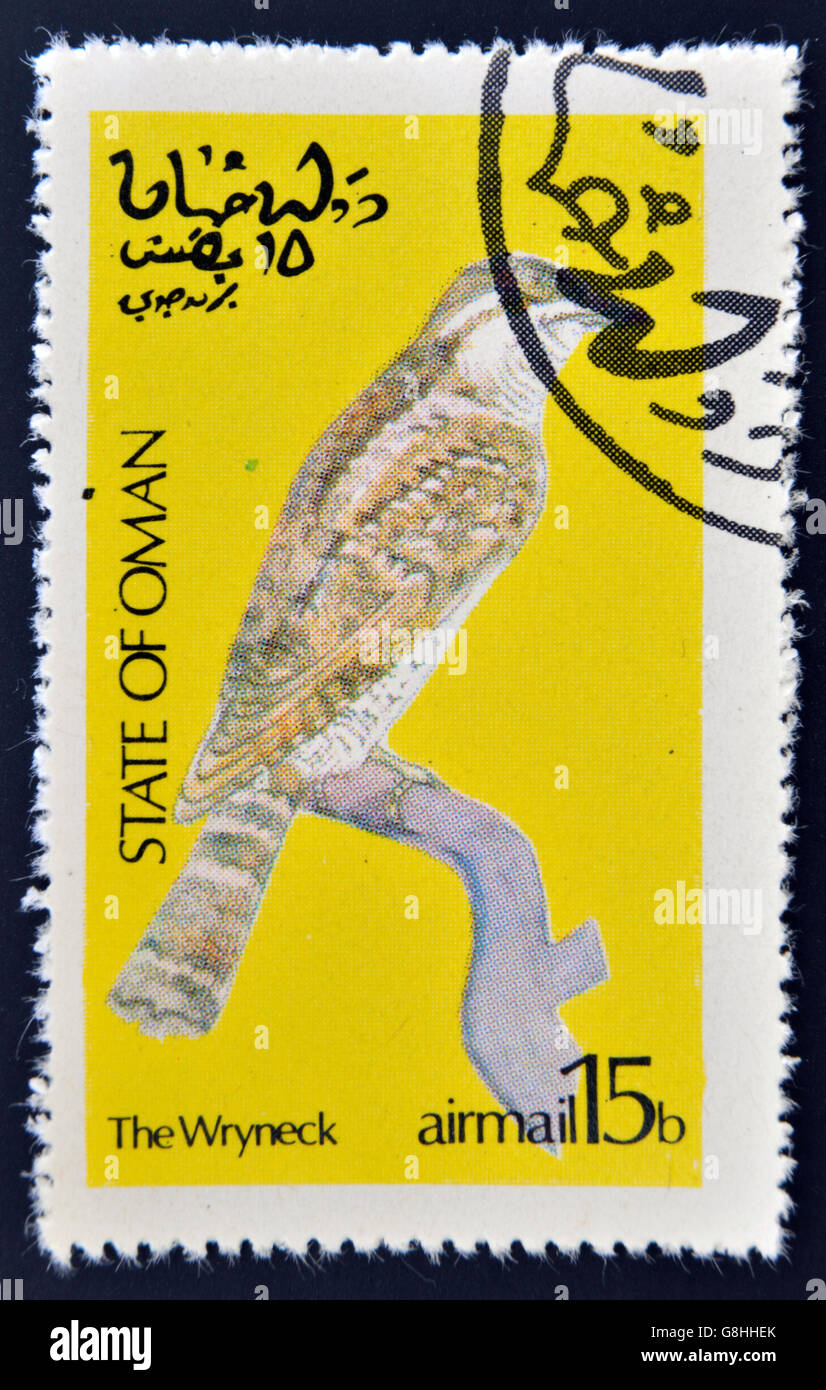 State of oman stamp hi-res stock photography and images - Alamy