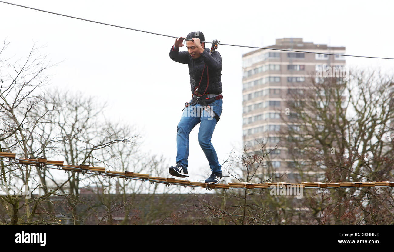 Go ape adventure park hi-res stock photography and images - Alamy