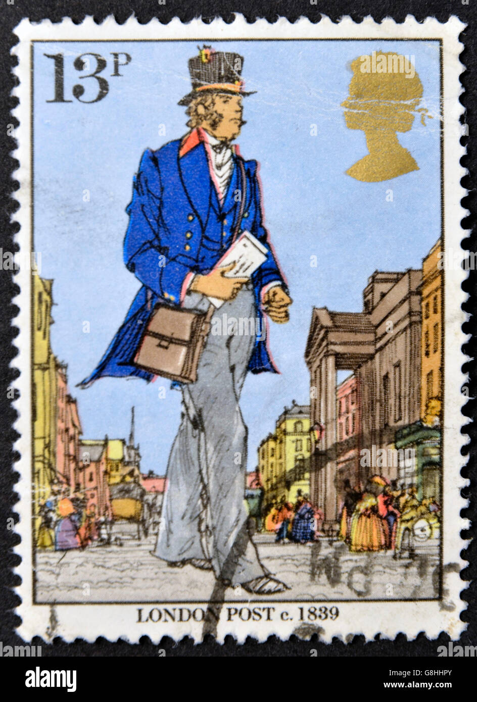 English postman uniform hi-res stock photography and images - Alamy