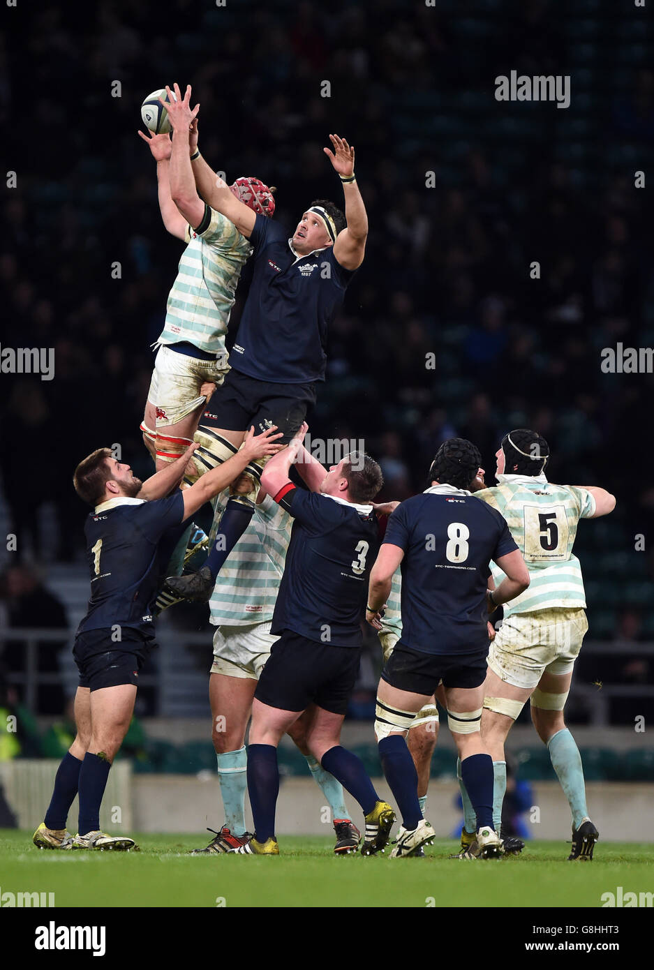 Rugby union varsity match cambridge v oxford twickenham hi-res stock ...