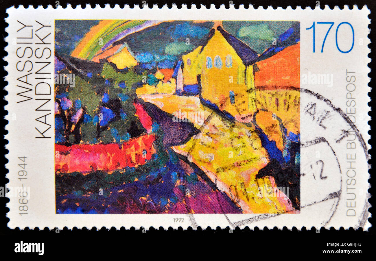 Murnau landscape with rainbow hi-res stock photography and images - Alamy