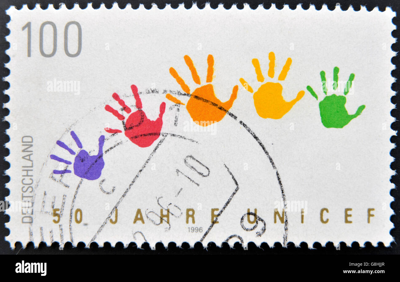 Germany stamp 1996 hi-res stock photography and images - Alamy
