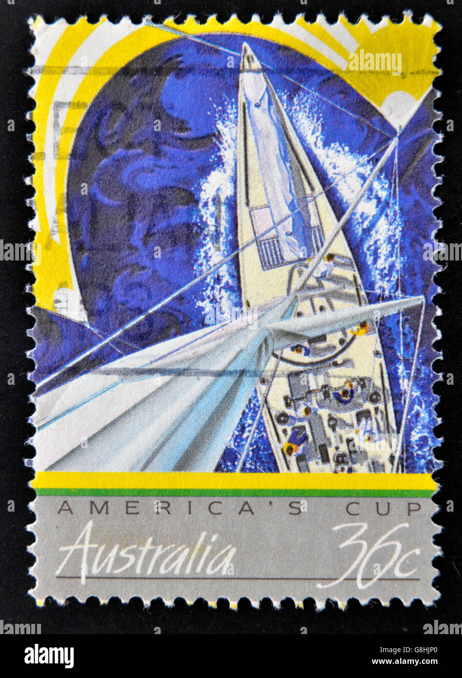 1987 americas cup hi-res stock photography and images - Alamy