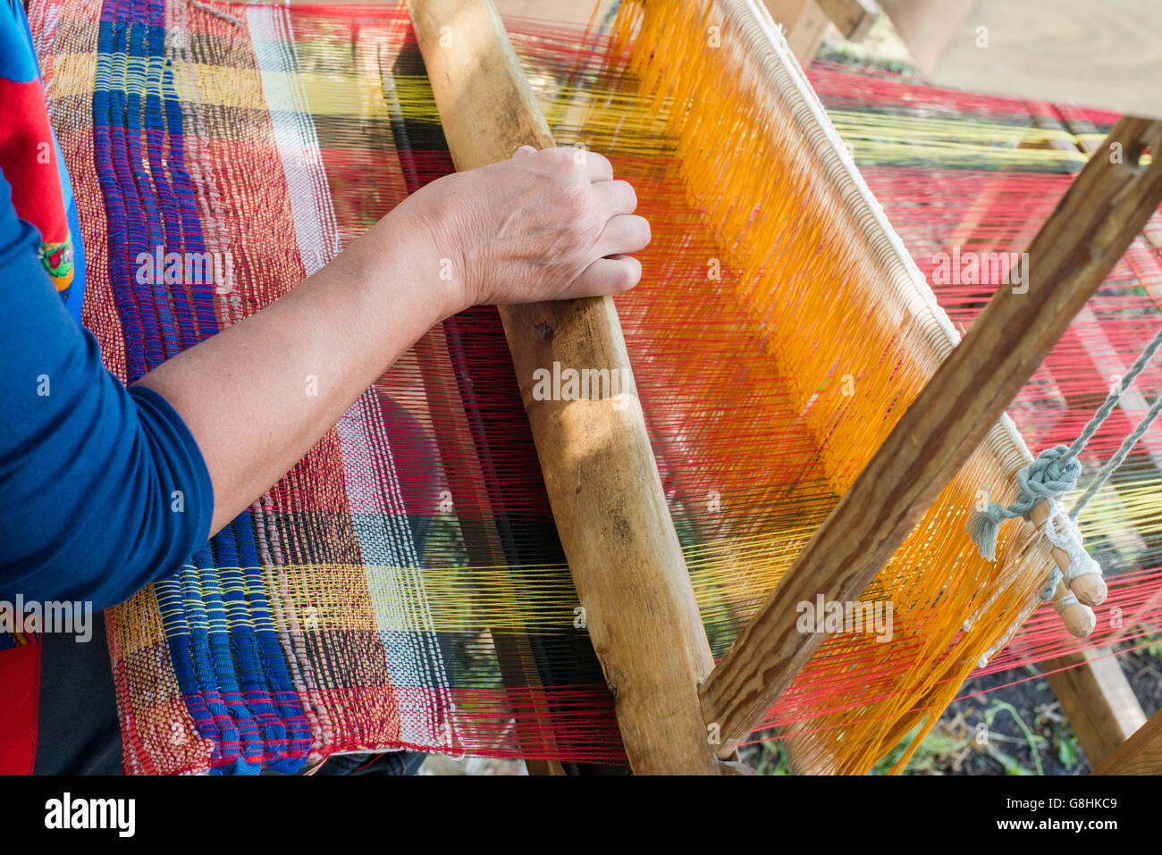 Human weaving hi-res stock photography and images - Alamy