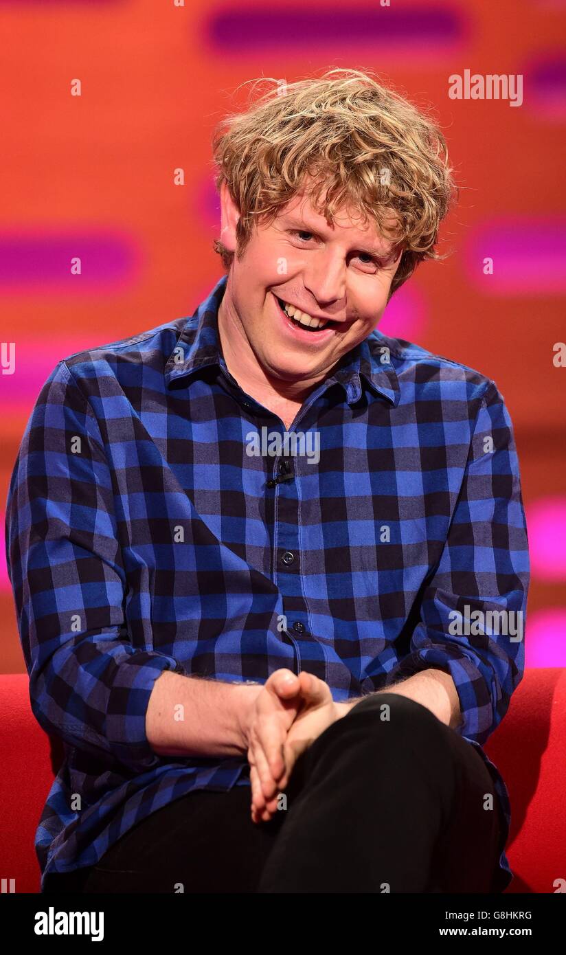 Josh Widdicombe during filming of the Graham Norton Show at The London ...