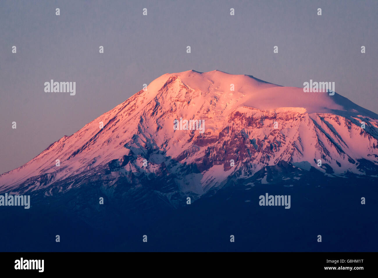 Summit of Mount Ararat at sunrise Stock Photo - Alamy